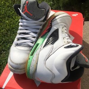 Jordan | Shoes | Jordan 5 Poison Green Sz5 | Poshmark